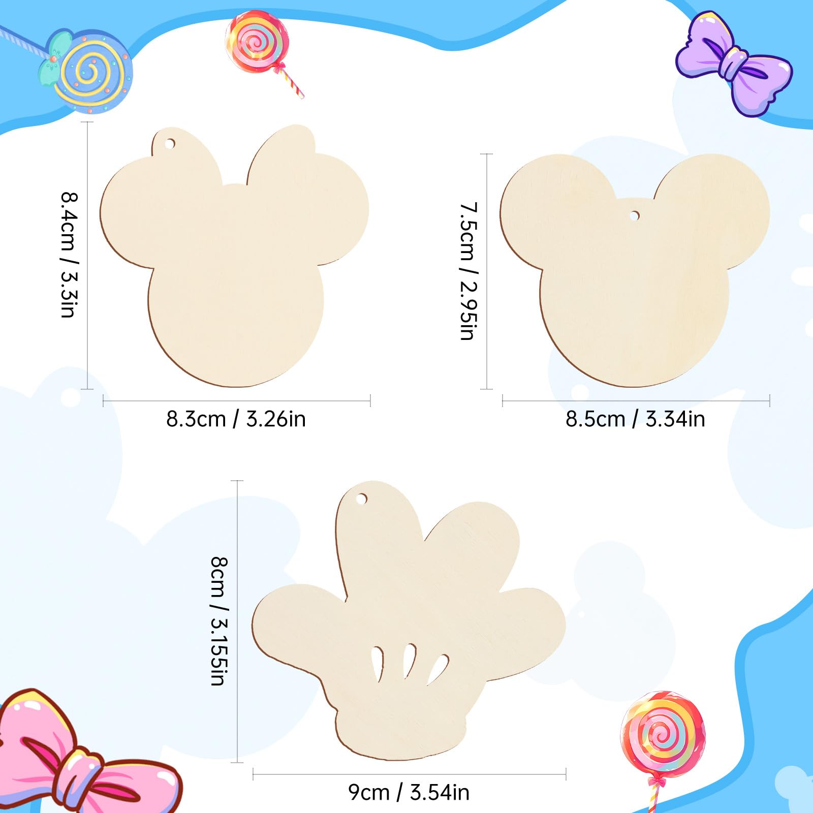 Mickey Mouse Head Cutout