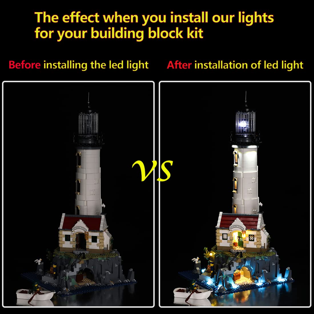 Lighthouse Miniature Lighting Kits Amazon.com: BRIKSMAX Led Lighting