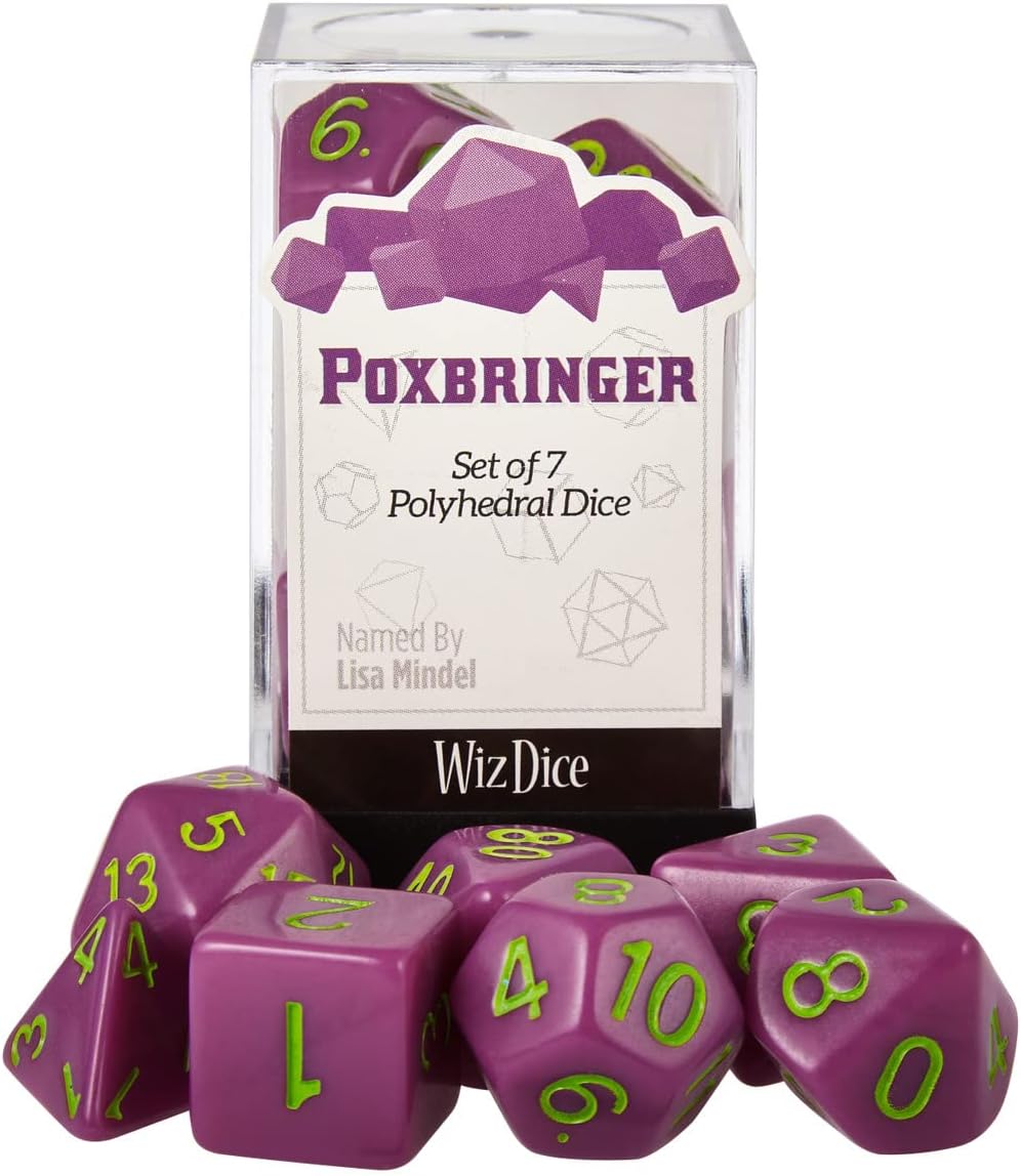 Amazon.com: Deluxe Series 4 Fantasy Dice - Set of 7 Dice (Choose ...