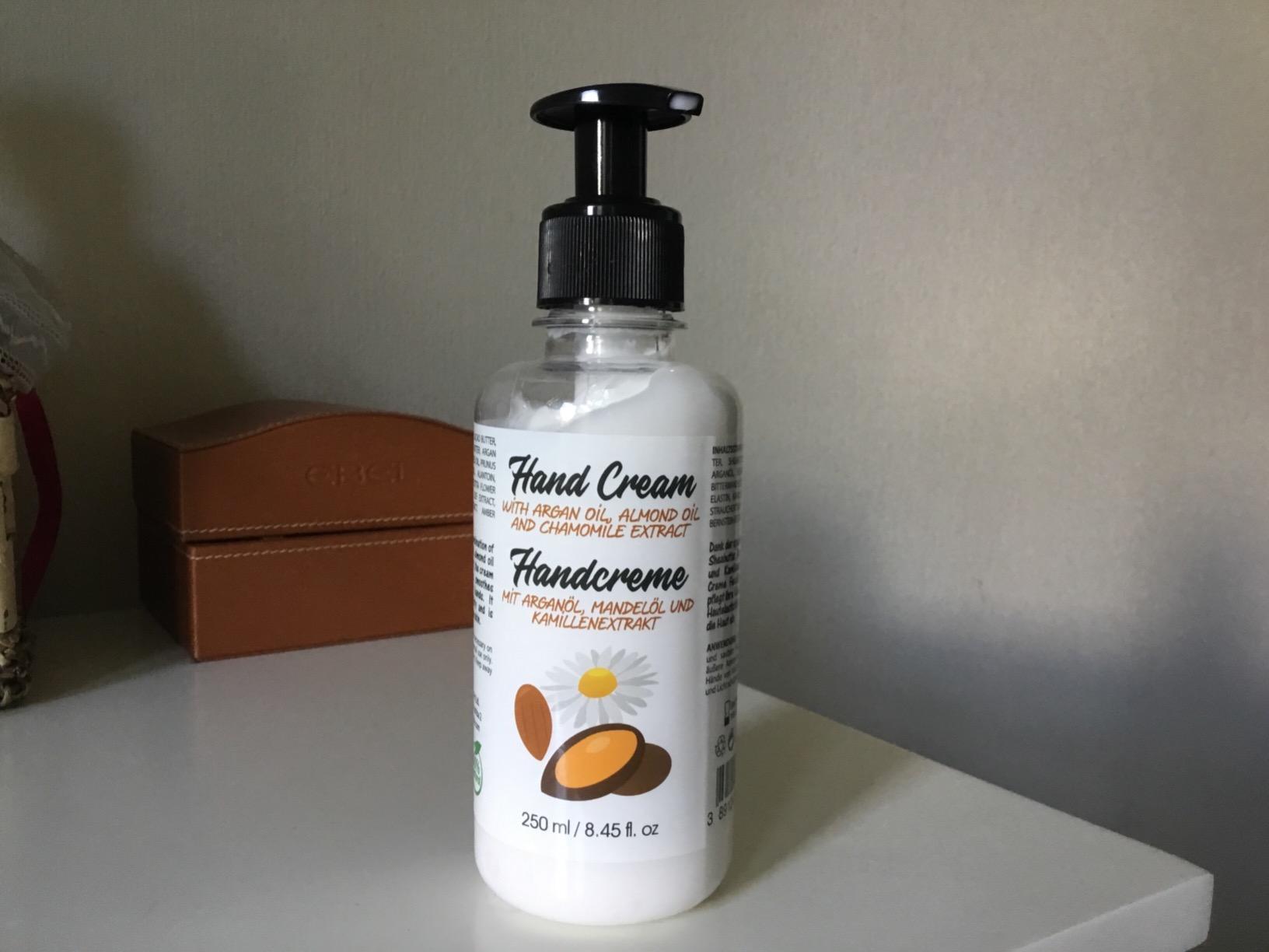 100% Natural Hand Cream for Dry Hands for Men and Women. With Argan Oil ...