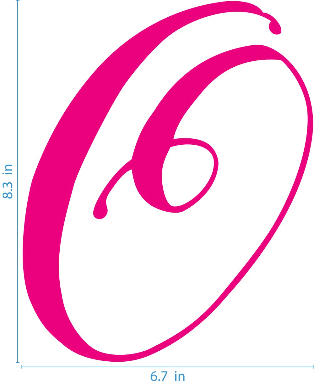 The Letter A In Pink Cursive