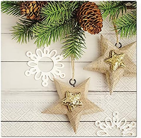 3-Ply Christmas Paper Serviettes Xmas Napkins for Decoupage 33cm x 33cm ...