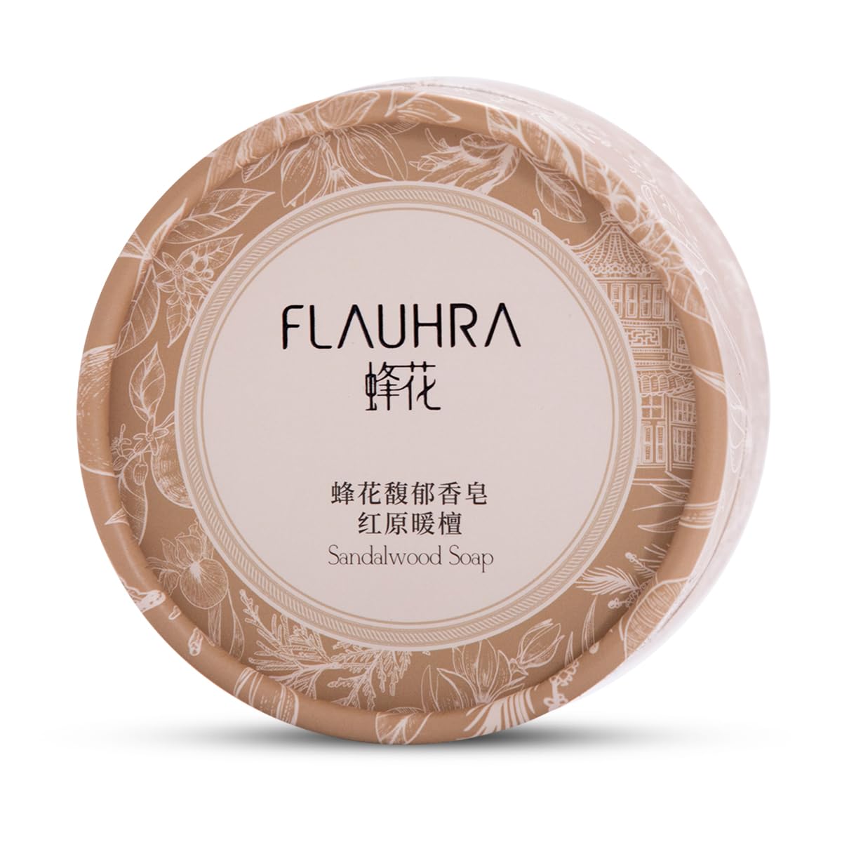 Amazon.com : Bee & Flower Perfumed Bar Soap Round Cleansing Soap Travel ...