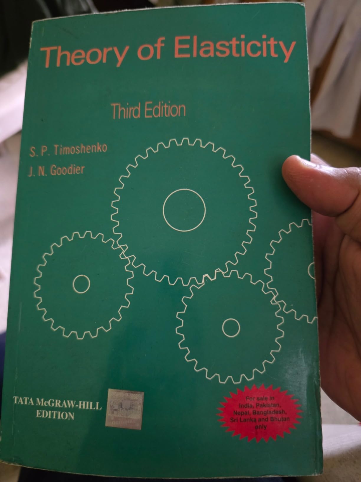 Theory Of Elasticity 3Ed (Pb 2019) : Timoshenko, Stephen, Goodier, J. N ...