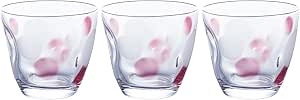 Amazon｜アデリア(ADERIA) グラス コップ フリーカップ 水玉グラス 240ml ピンク [3個セット] 日本製 9302｜タンブラーグラス オンライン通販