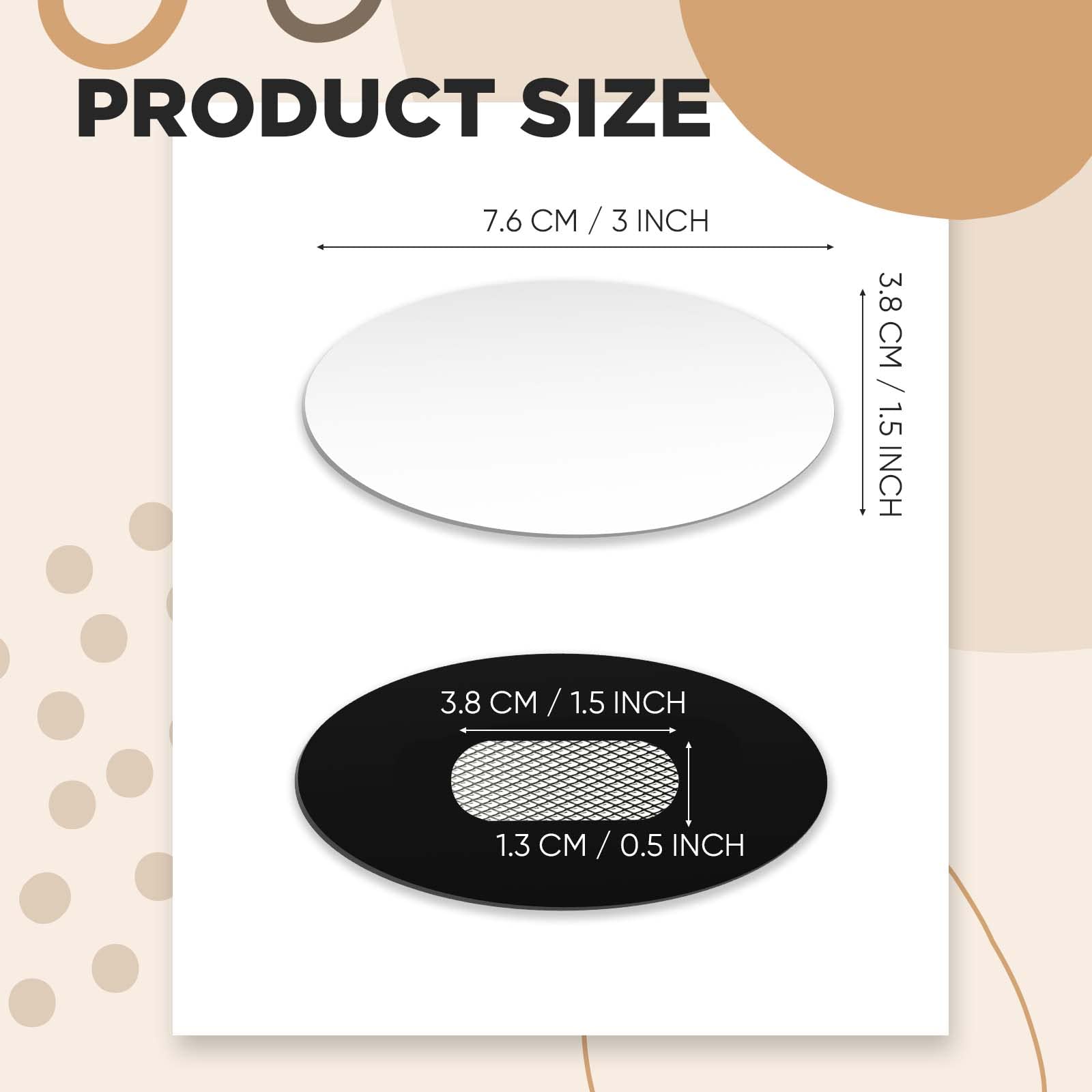 Magnetic Badge Holders 10 Pack Magnetic Name Tags - Blank Sublimation ...