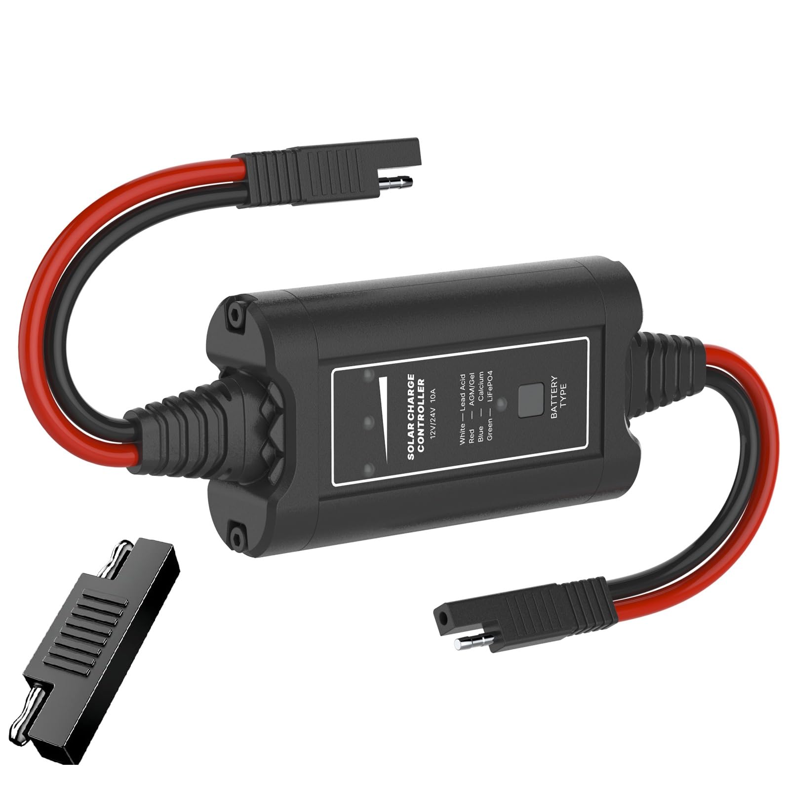 Snapklik.com : 10Amp MPPT Solar Charge Controller 12/24-Volt ...