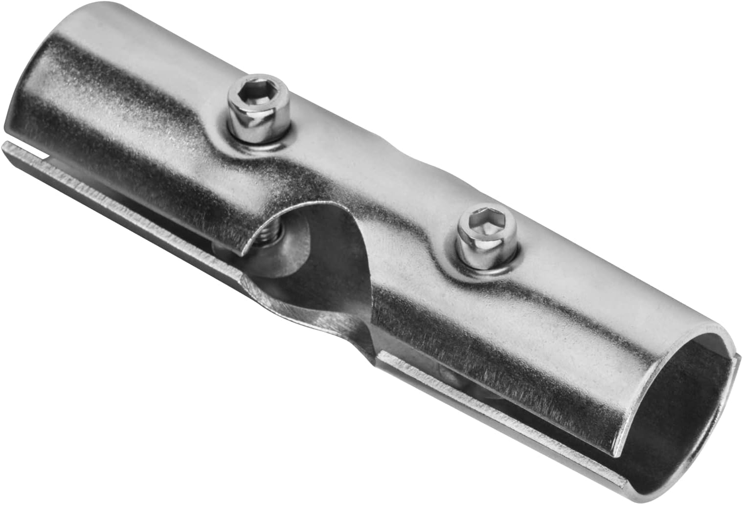 eoere 8 Sets 4 Way Structural Pipe Connector, Metal Clamp Fittings, Fit ...