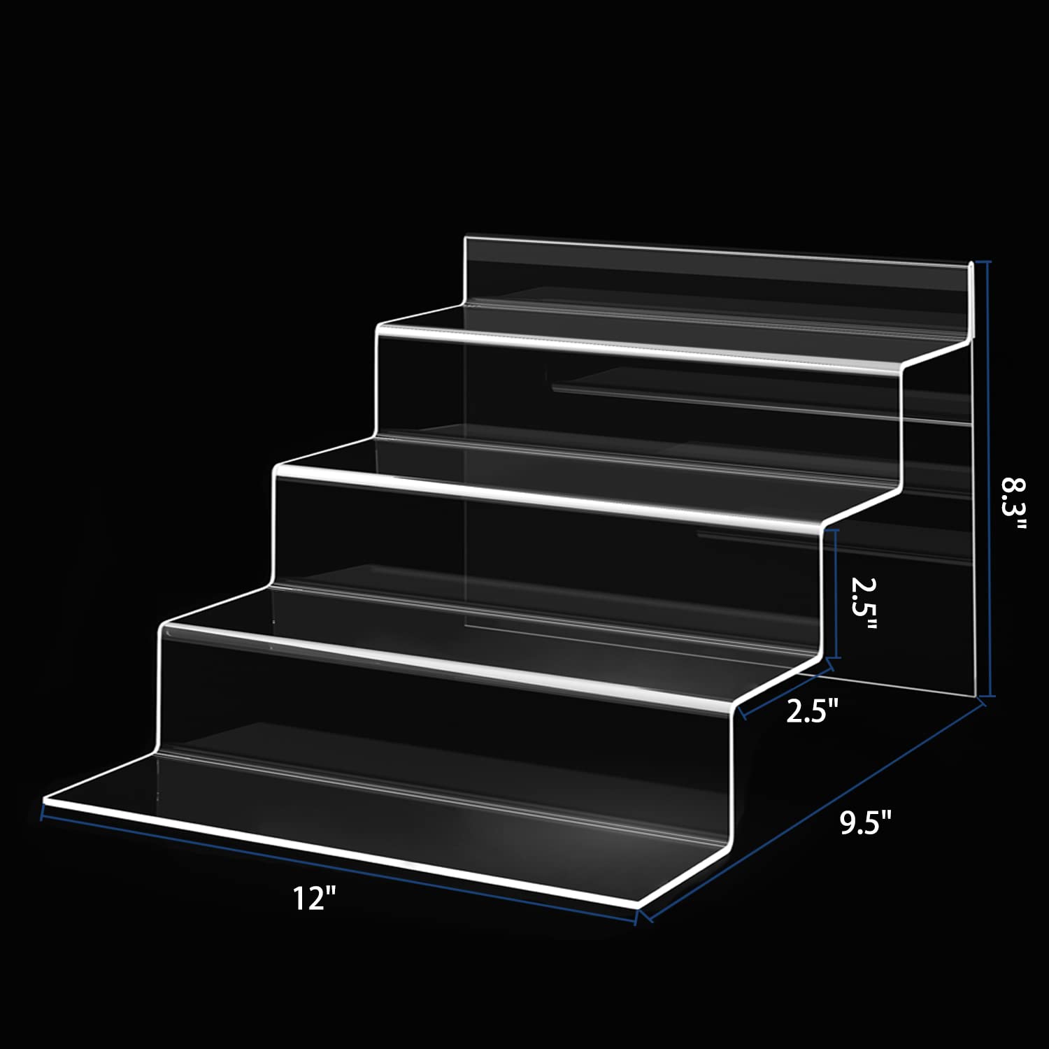 Yadowu Acrylic Risers for Display Action Figures, 12 Inch Funko POP ...