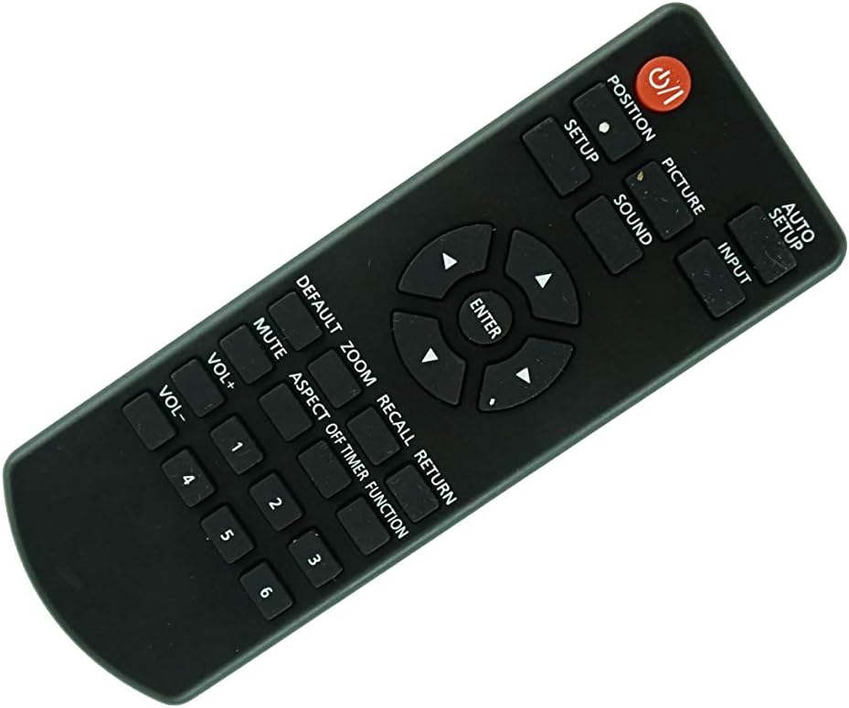 Amazon.com: HCDZ Replacement Remote Control for Panasonic DPVF1615ZA TH ...