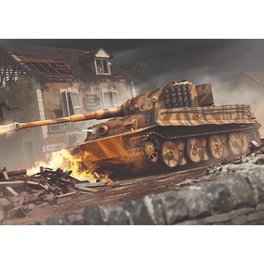 Snapklik.com : Tiger I Tank WWII Military Ground Vehicle 1000 Piece ...