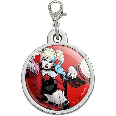 Amazon.com : DC Comics Harley Quinn Dog Tags : Pet Supplies