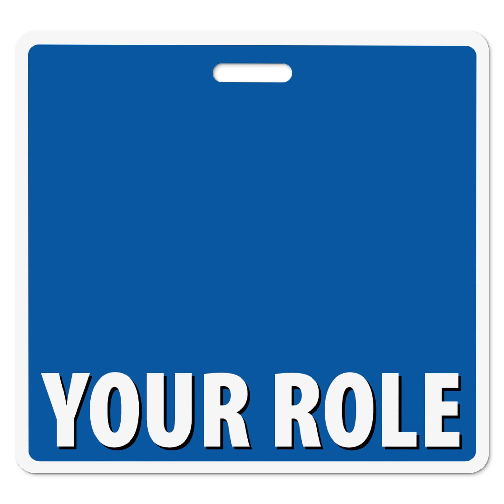 Amazon.com : Custom Badge Buddy - in Full Cobalt Blue Color ...