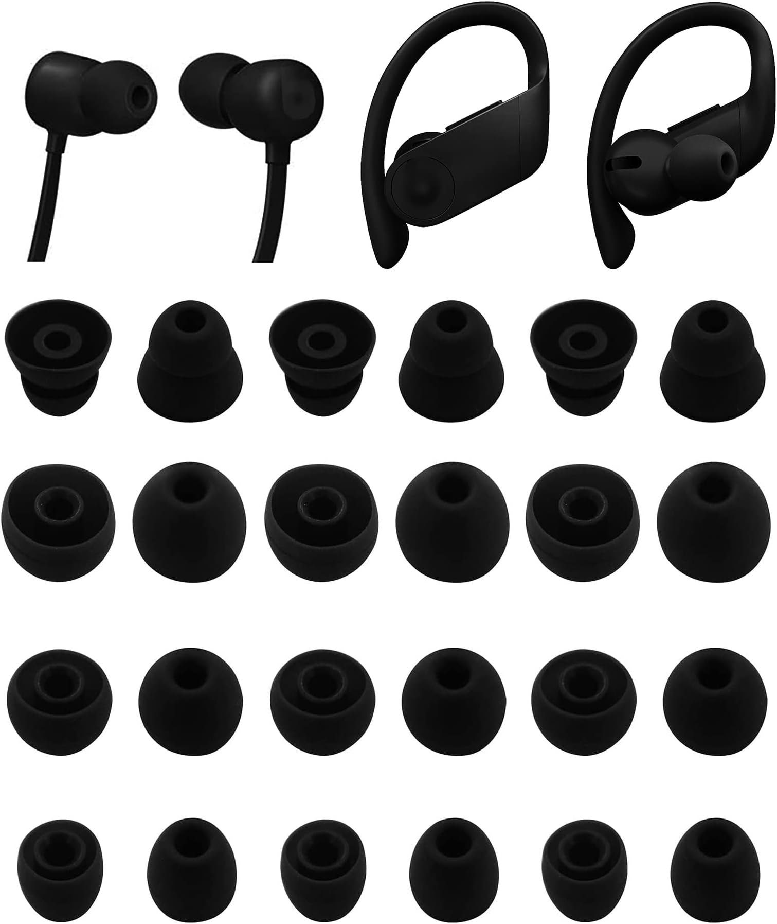 Amazon.com: Zotech Replacement Earpads Eartips Earbuds Ear Hooks for ...
