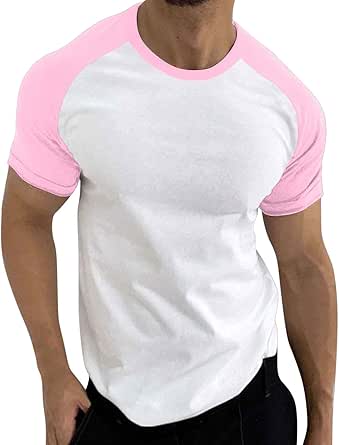 Amazon.com: Men's Athletic Workout Bodybuilding T-Shirt Muscle Quick ...