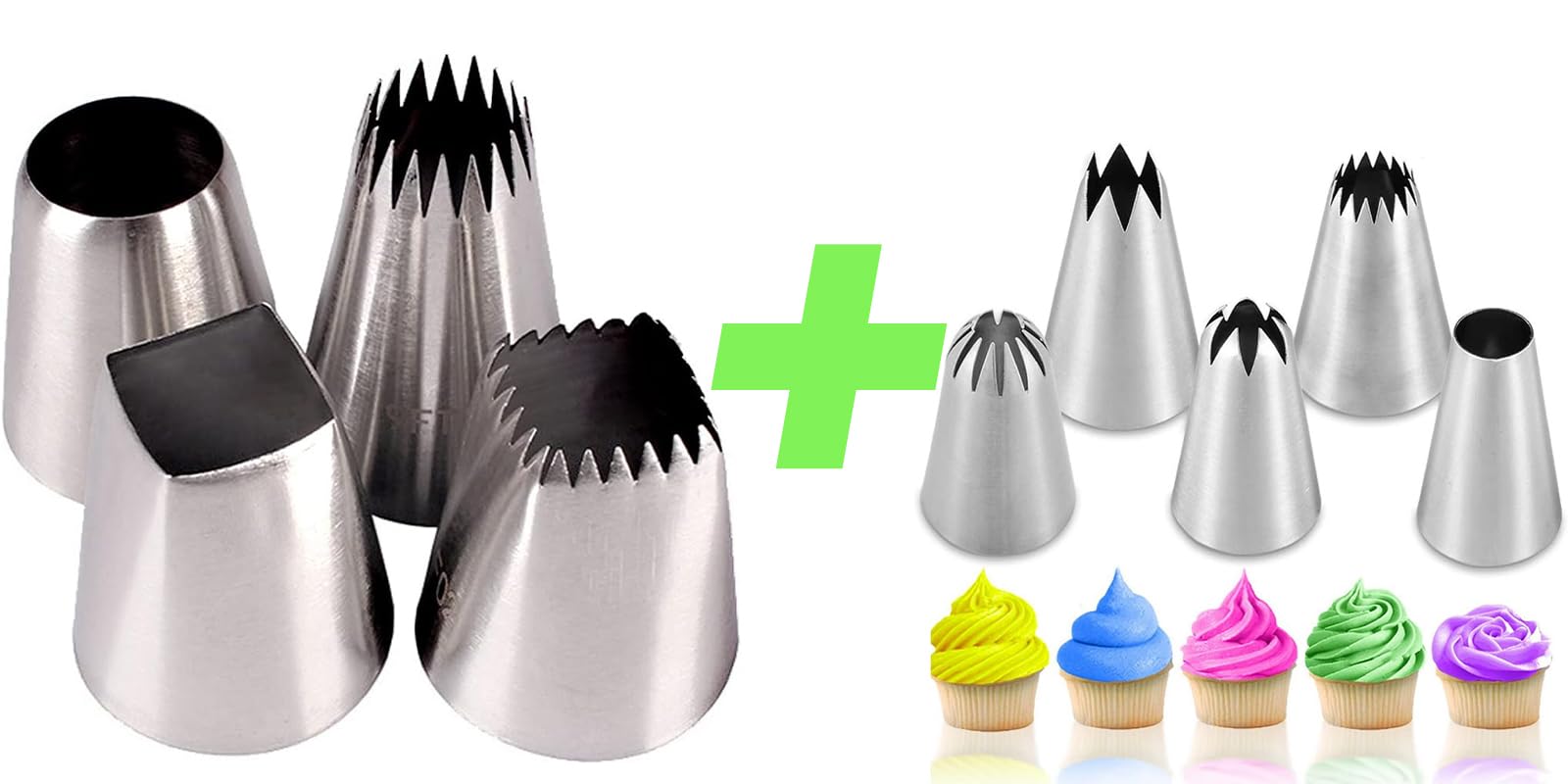 Amazon.com: Suuker Large Piping Tips & Round Piping Tips: Home & Kitchen
