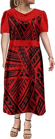Amazon.com: New Mumu Dress V-Neck Party Dress Traditional Dress of The ...
