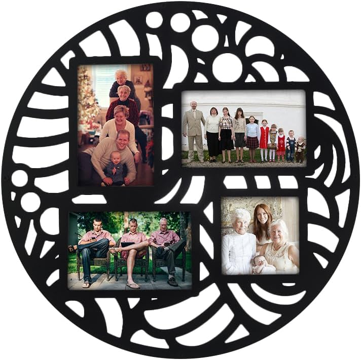Amazon.com - MKUN 4x6 Wall Photo Frame Collage - Diamond shaped Wall ...