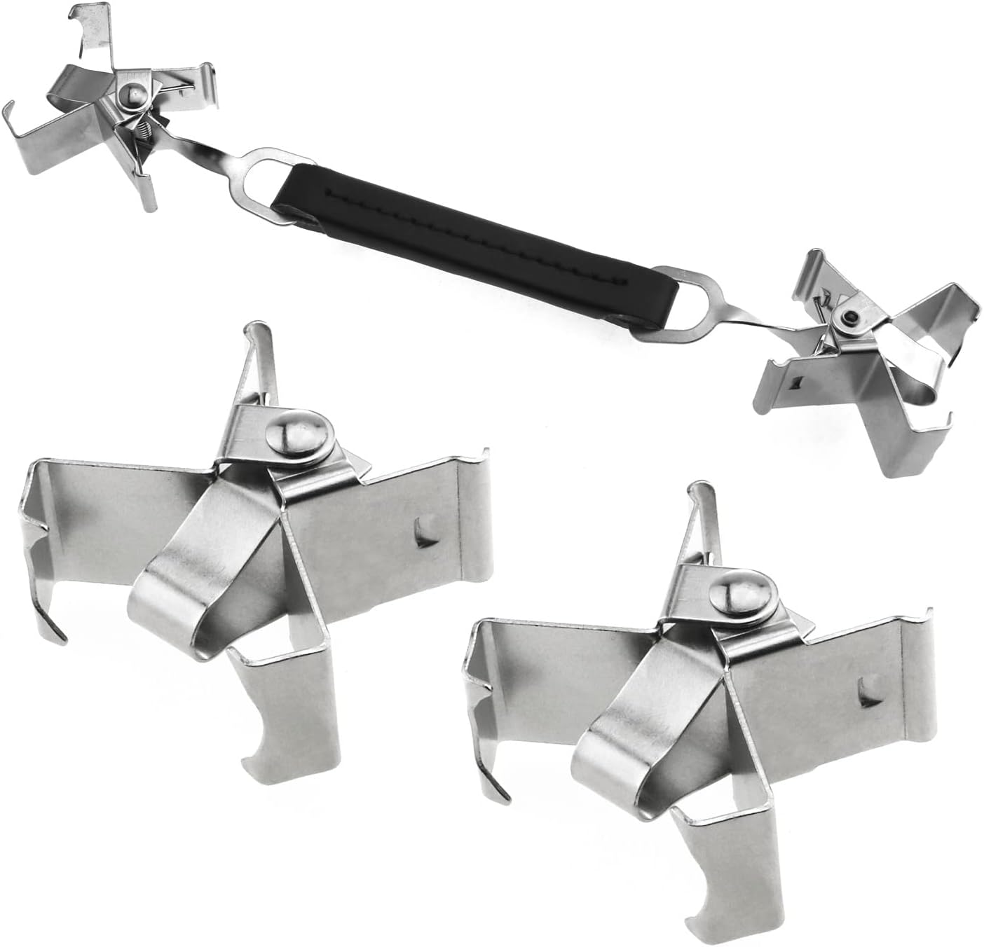 Amazon.com: DGHAOP Stainless Steel Wet Canvas Clips Oil Painting Frame ...