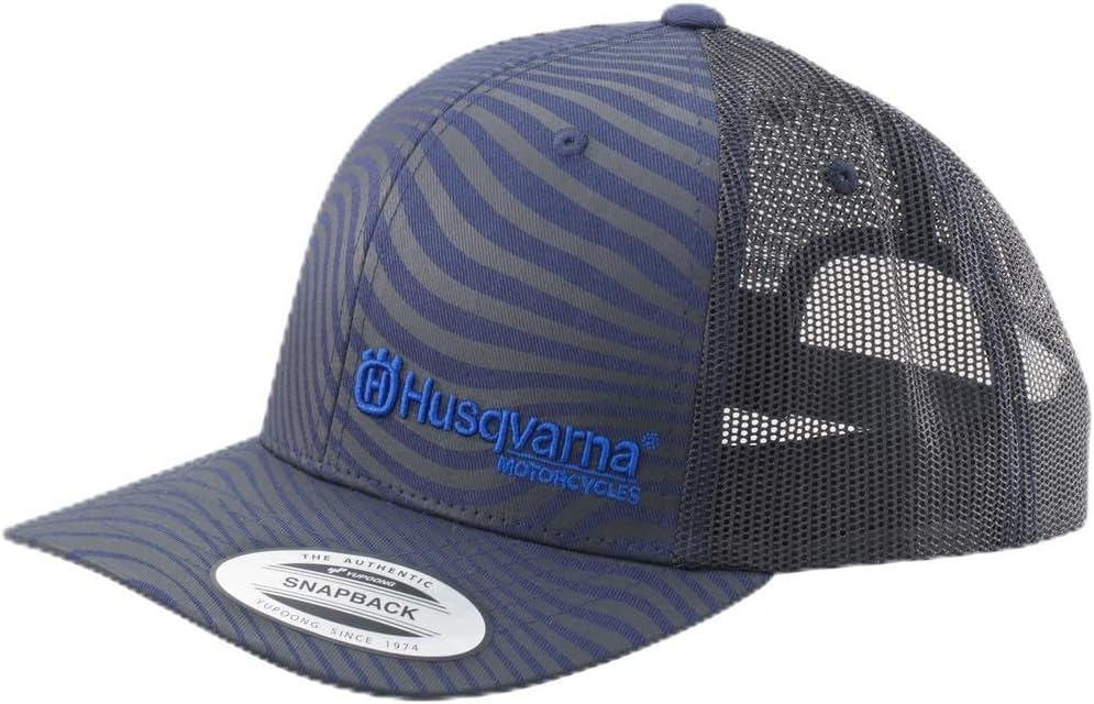 Husqvarna Blue Baseball Hat Cap with White Logo at Amazon Men’s ...