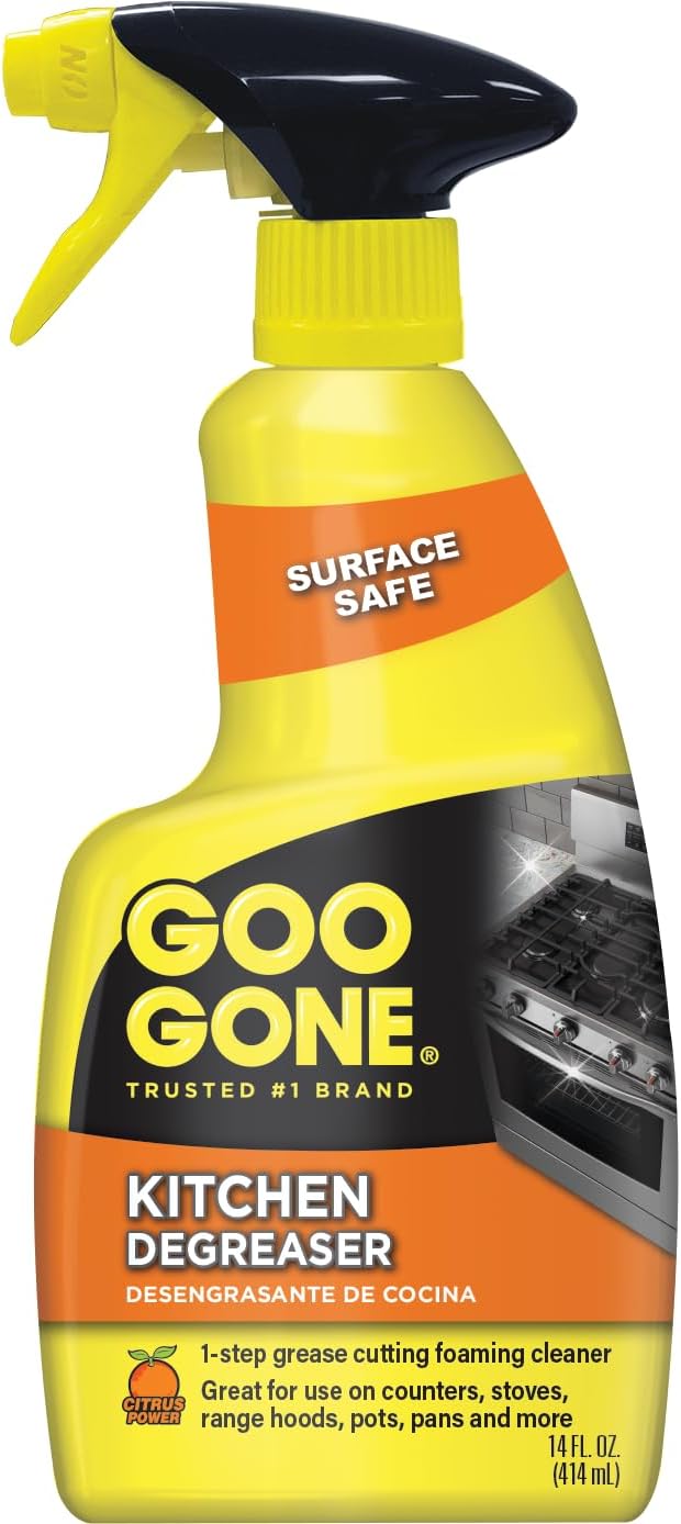 Amazon.com: Goo Gone Degreaser - Removes Kitchen Grease, Grime and ...