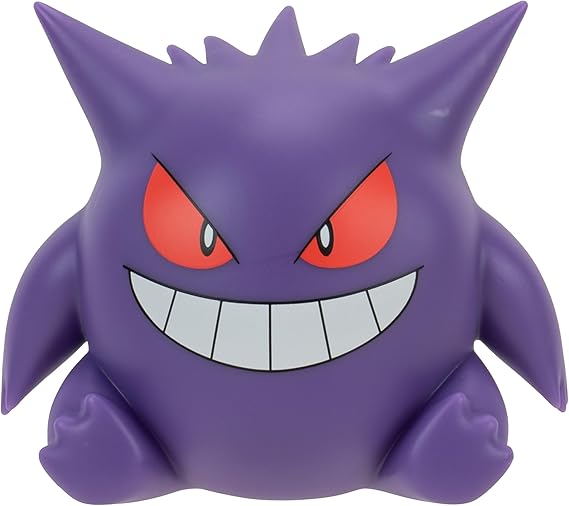Amazon.com: Pokemon Gengar Select Vinyl Figure - 4-Inch Figure Made ...