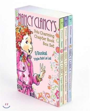 Amazon.com: Fancy Nancy: Nancy Clancy's Tres Charming Chapter Book Box ...