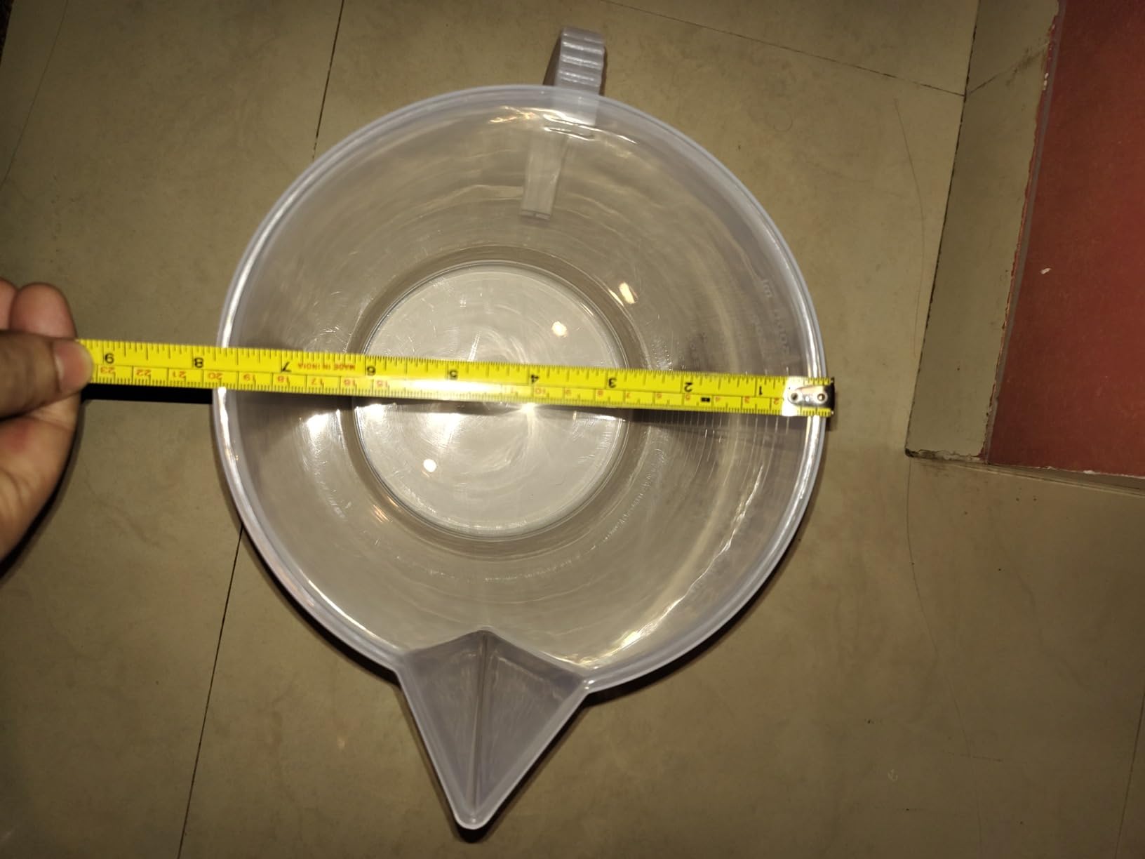 AANIJ® Polylab Made Plastic Transparent Measuring 5000 ml Jug for ...