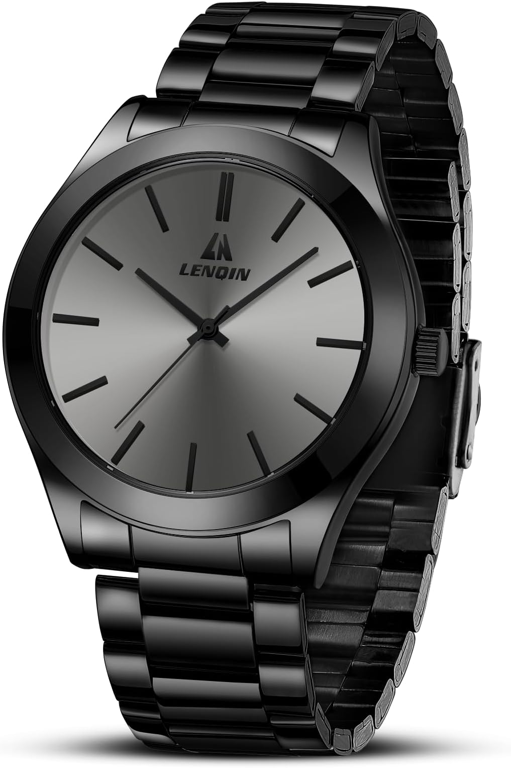 LN LENQIN Mens Watches Stainless Steel Watches for Men Waterproof ...