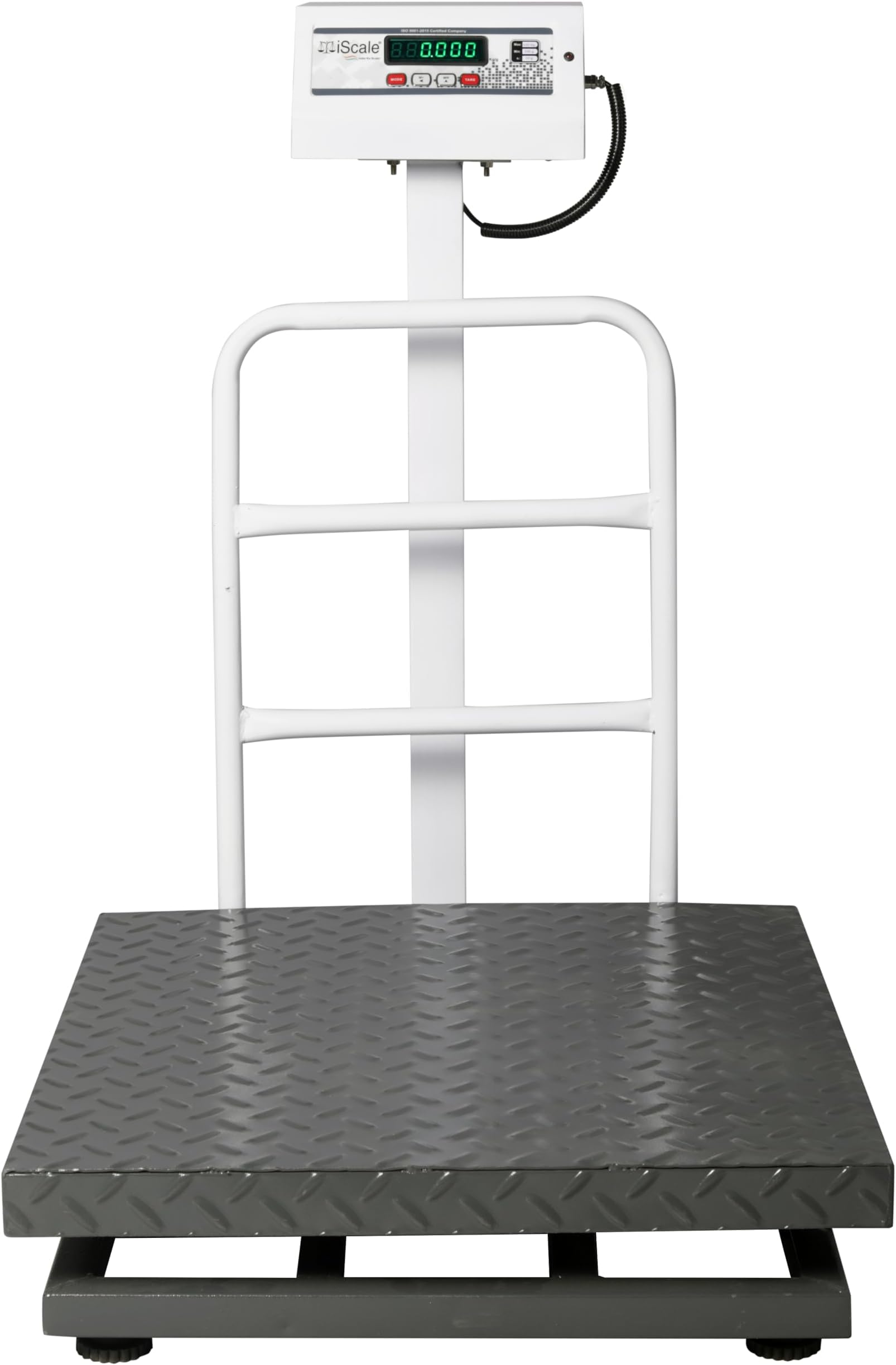 iScale ISP-300M Electronic Platform Weighing Scale 600x600mm Mild Steel ...