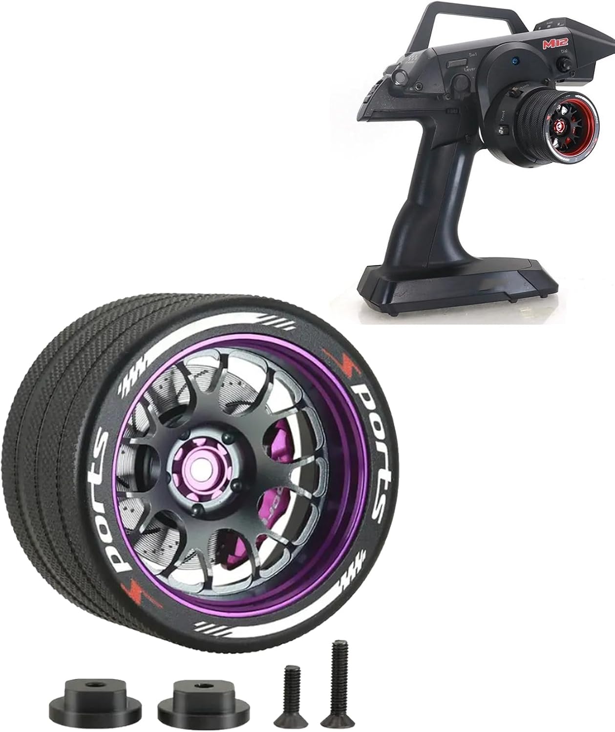 Amazon.com: RC Transmitter Hand Wheel Steering Wheel Replacement ...