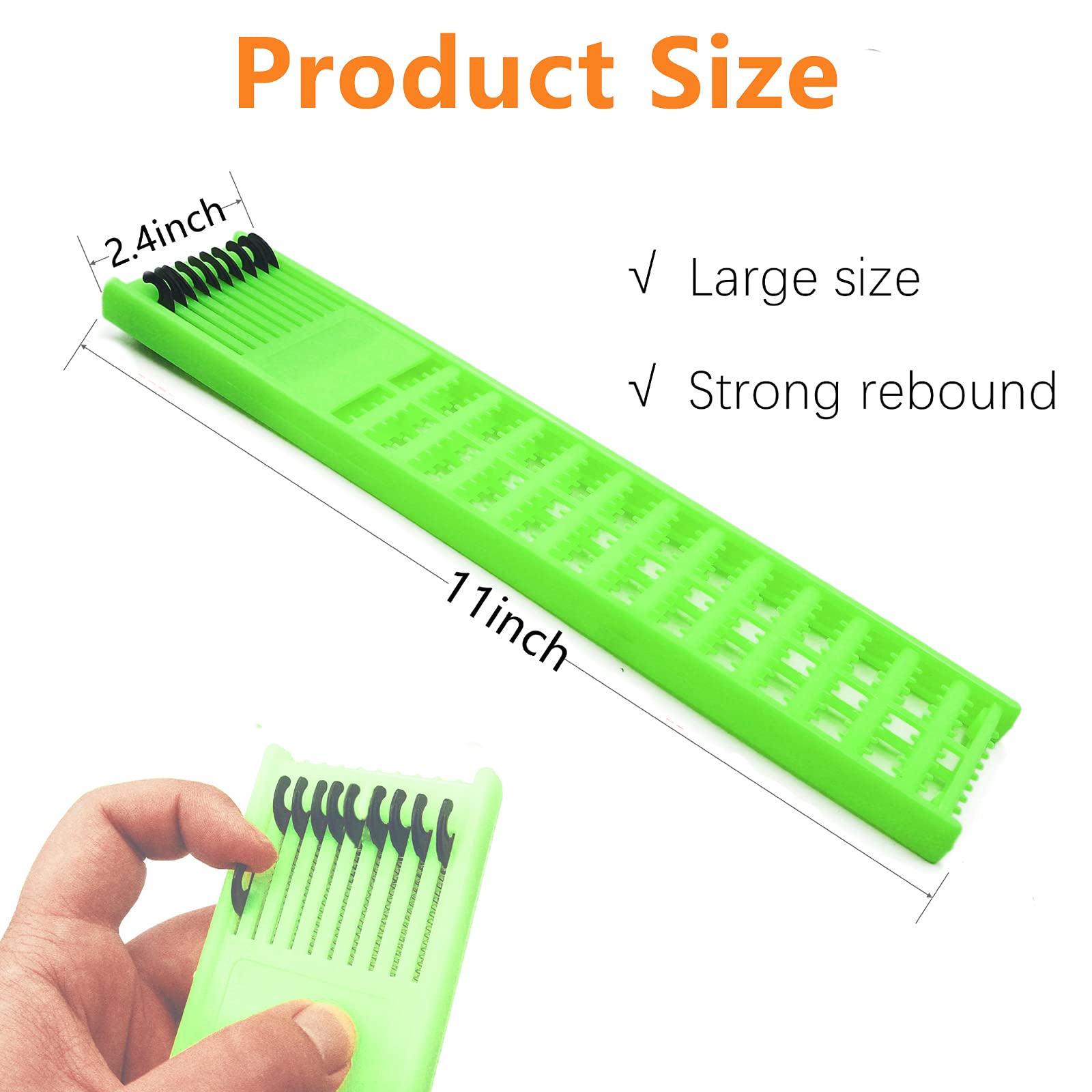 Snapklik.com : Fishing Snelled Hook Holder Fishing Leader Holder For ...