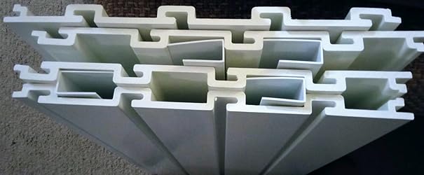 Amazon.com: RELIANCER PVC Slat Wall Panels,4ft by 8ft (32 sqft) Garage ...