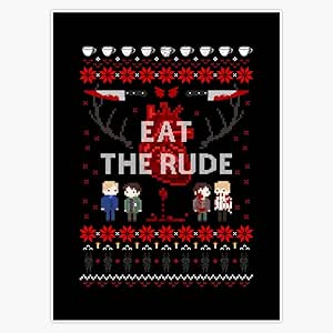 Amazon.com - Eat The Rude Ugly Sticker Bumper Sticker Vinyl Decal 5