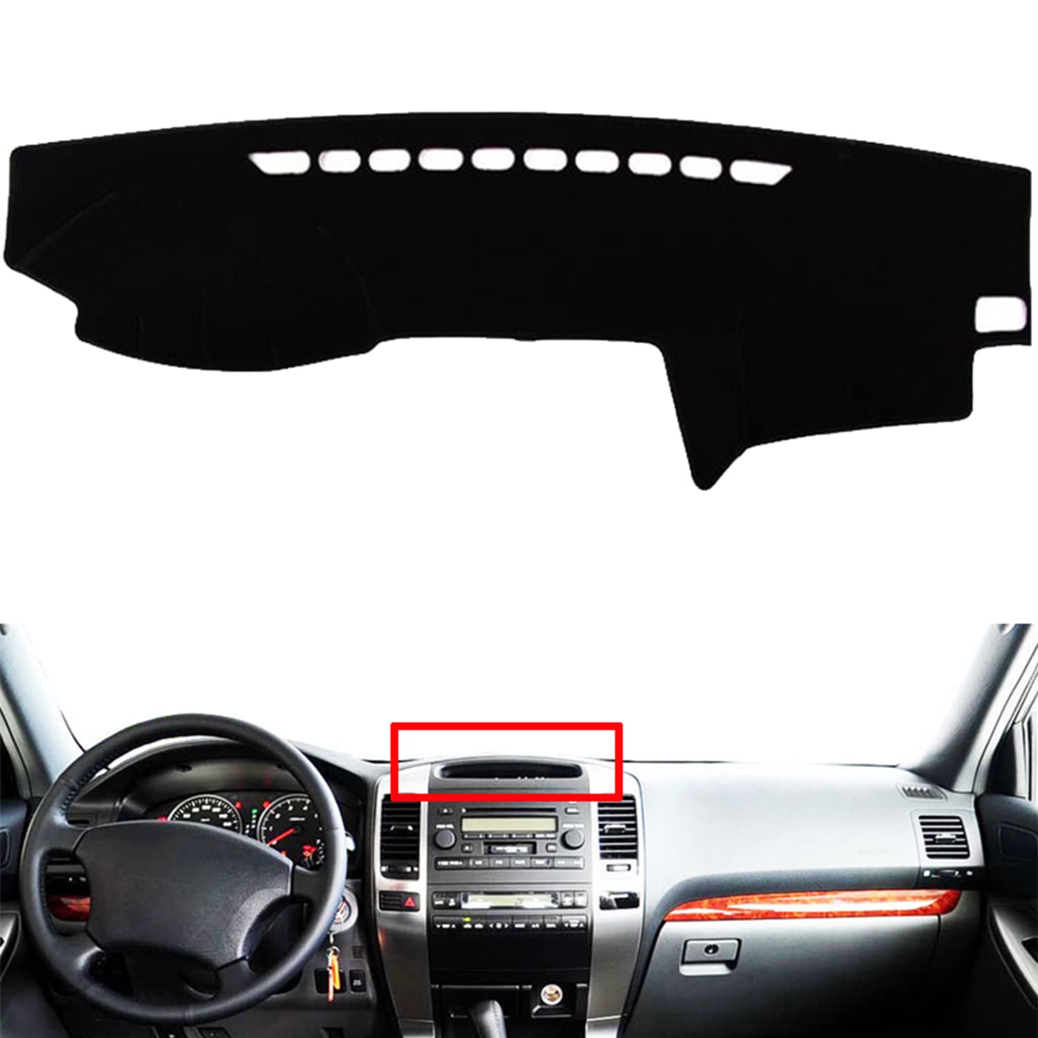 Toyota Prado 1996 Defective Dashboard