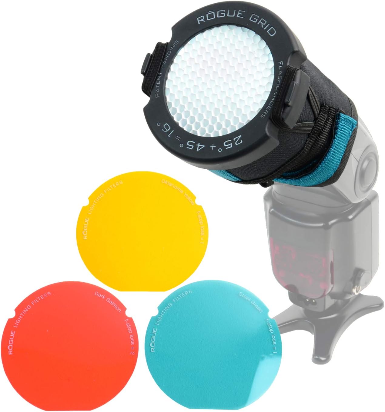 Rogue 3-in-1 Flash Grid with White Inserts & 3-Gel Starter Set: Amazon ...