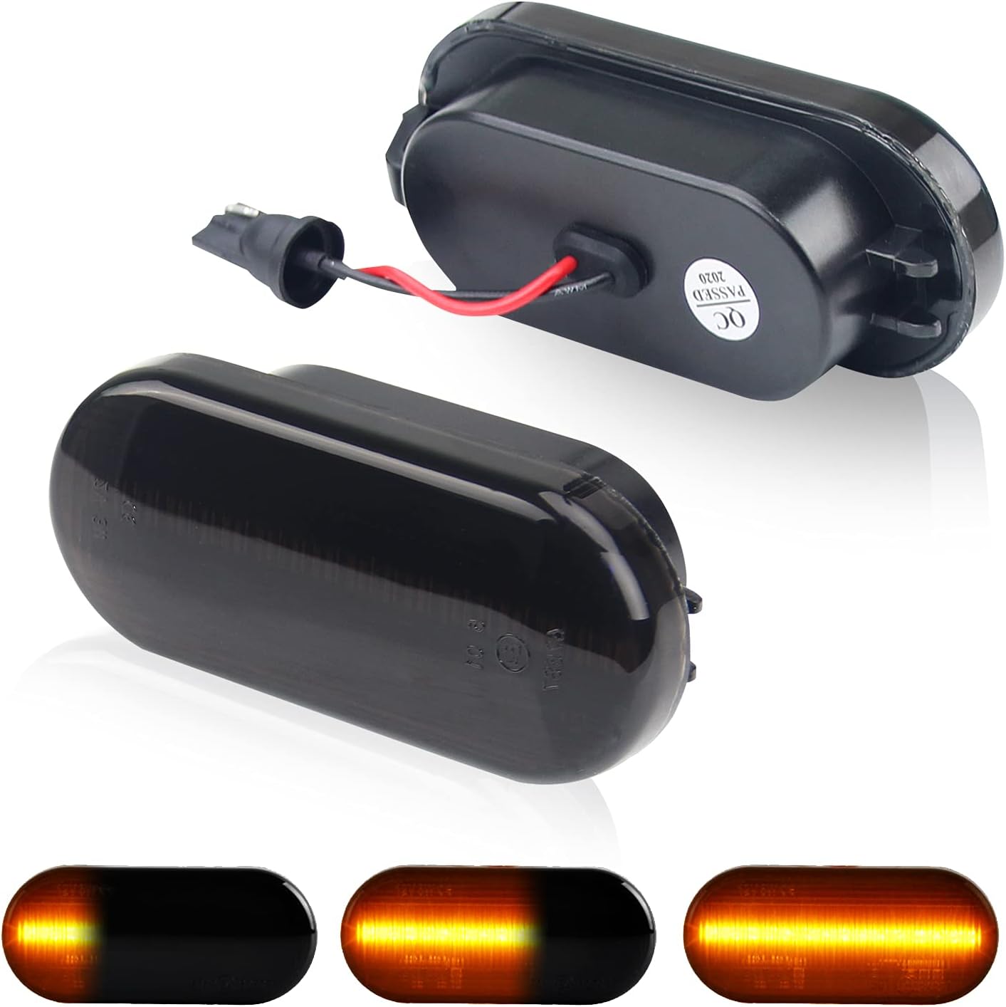 D-Lumina Freccia Laterale a Led Side Marker Dinamica Lente Fume ...