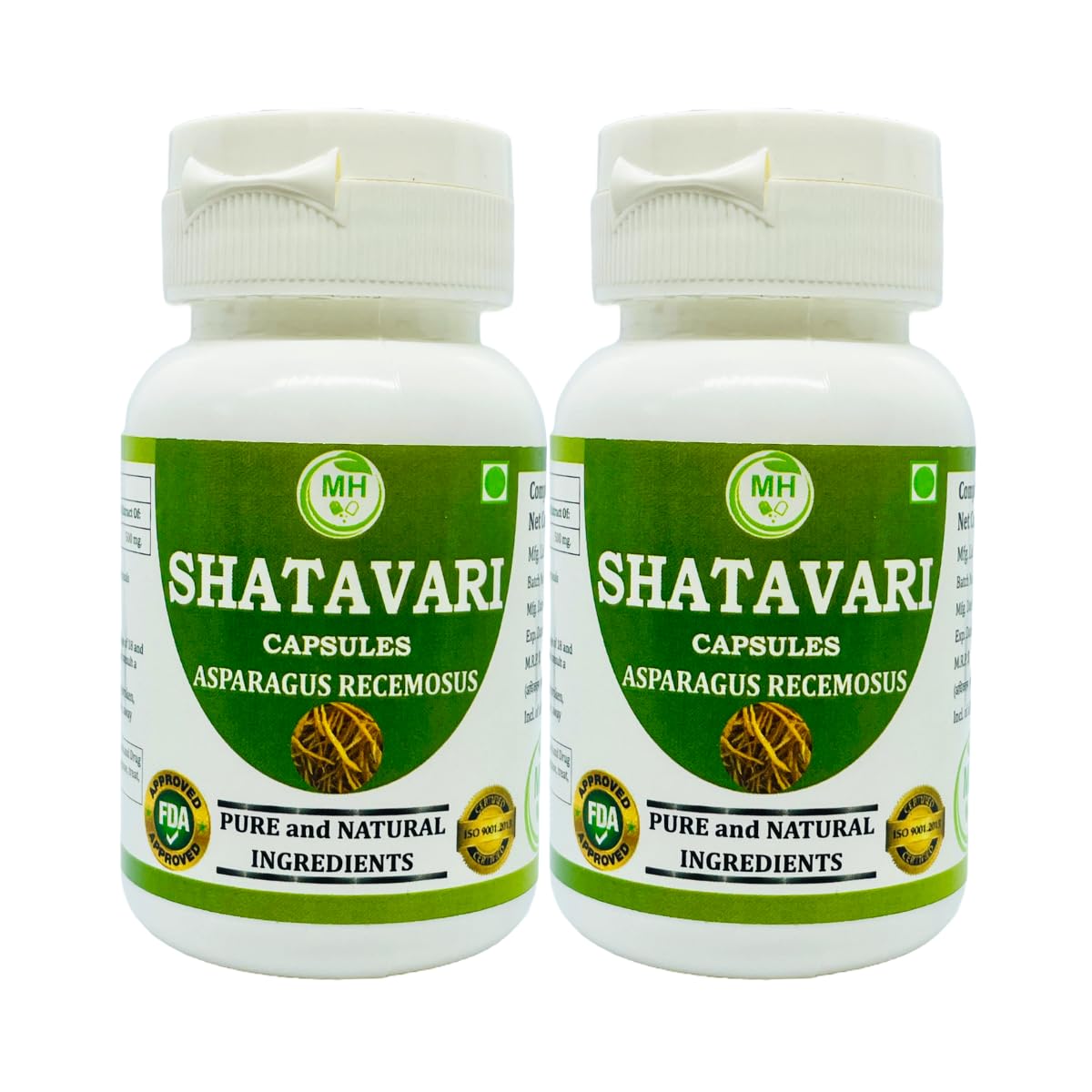 Amazon.com: Morsan's Asparagus Racemosus Extract (Shatavari) Capsules ...