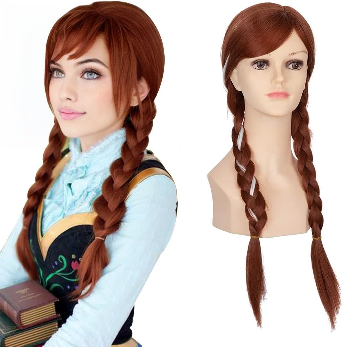 Amazon.com: Disguise Costume Modern Wig, Red, One Size Child US ...