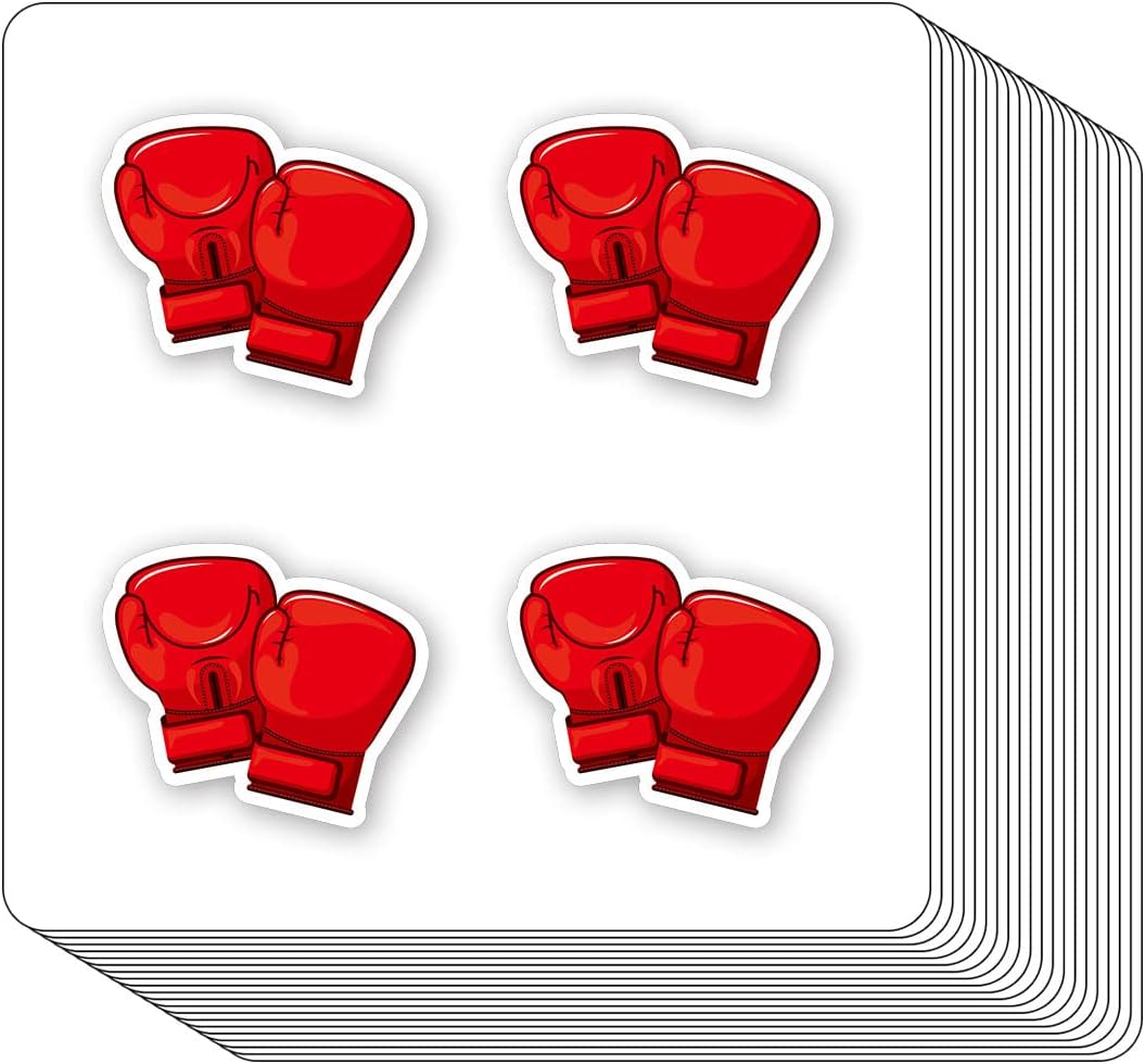 Amazon.com: Boxing Gloves Boxer Stickers 1in for Scrapbooking, Arts ...