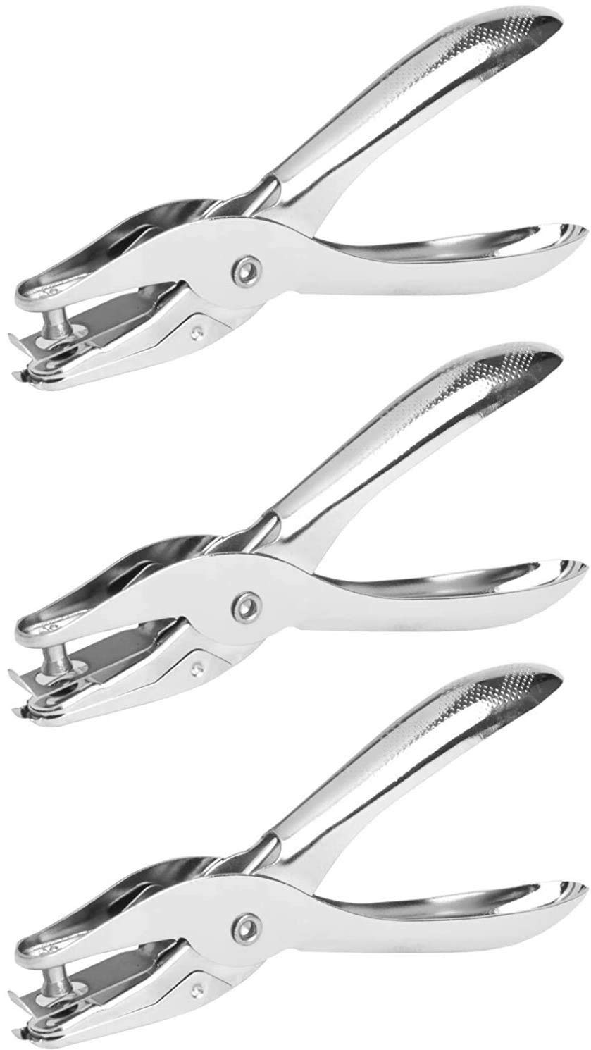 Hole Puncher, 1-Hole Puncher - Ticket Metal Hole Punch - 5 Sheet ...
