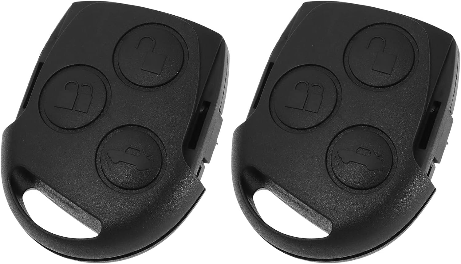 SG Store 2Pcs 3 Button Remote Key Fob Case Replacement Compatible with ...
