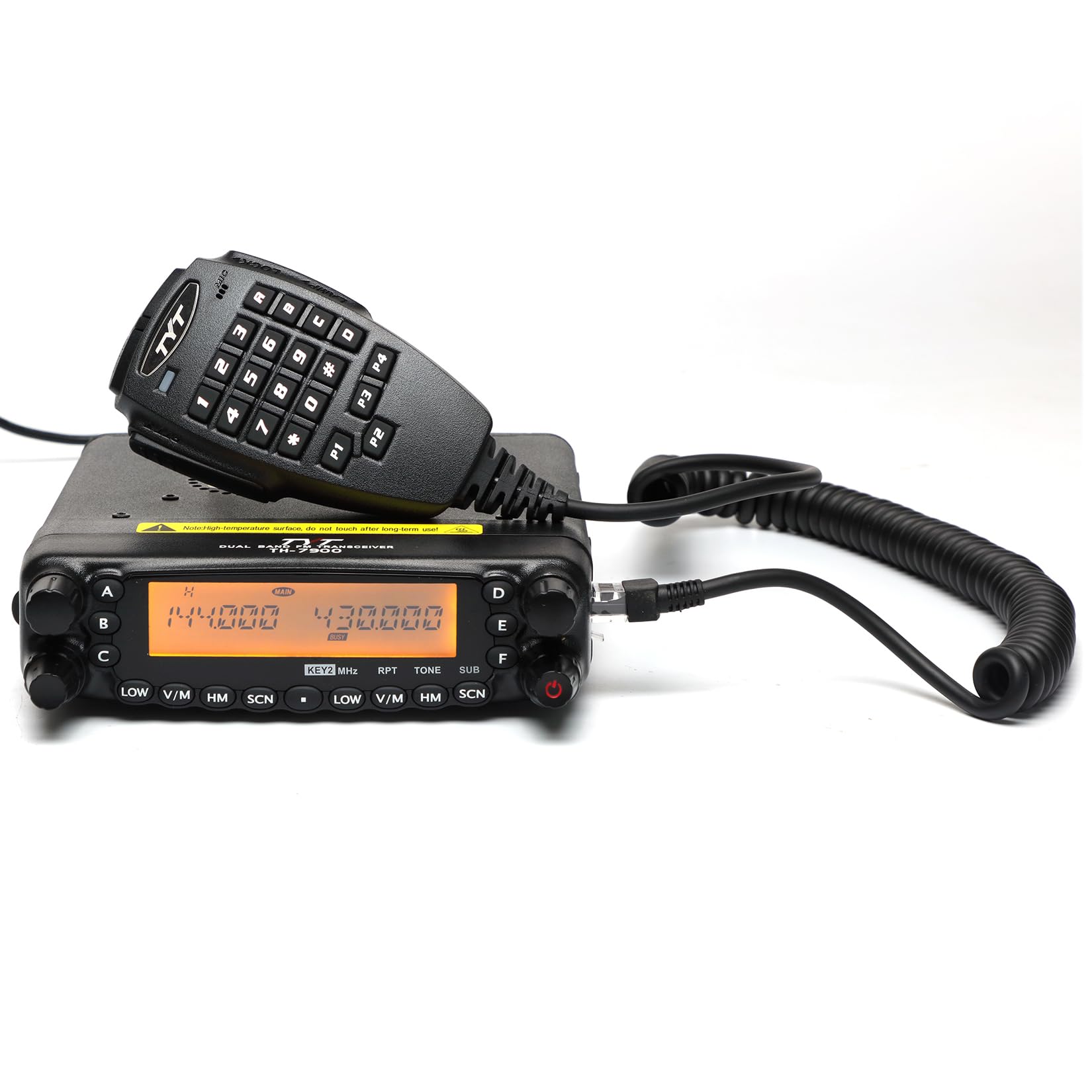 Amazon.com: Mobile Ham Radio TYT TH-7900 50W Dual Band VHF UHF Amateur Transceiver 2M 70CM Cross ...