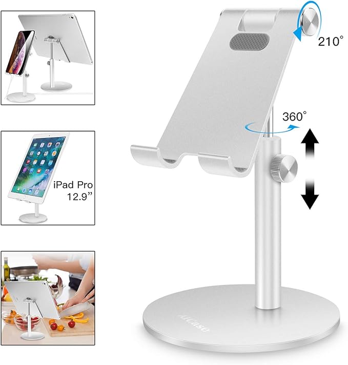 Amazon.com: Adjustable Tablet/Phone Stand,AICase Telescopic Adjustable ...