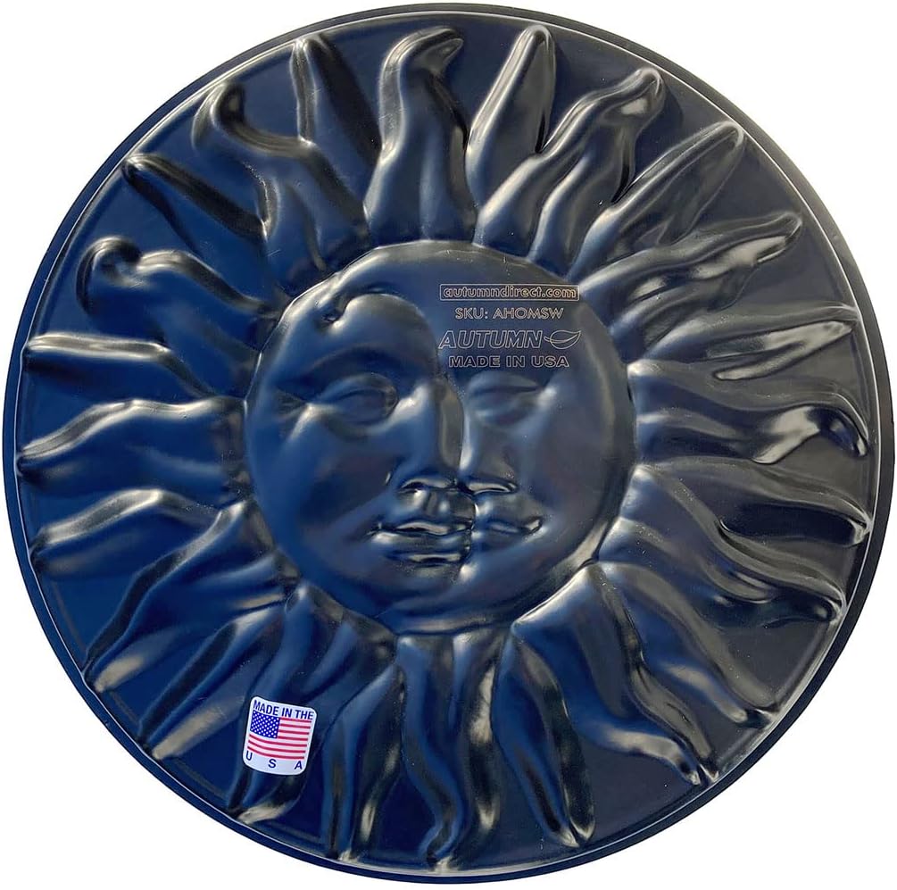 Amazon.com: Sun with Border 12 Inch Round Plastic Craft Mold use with ...