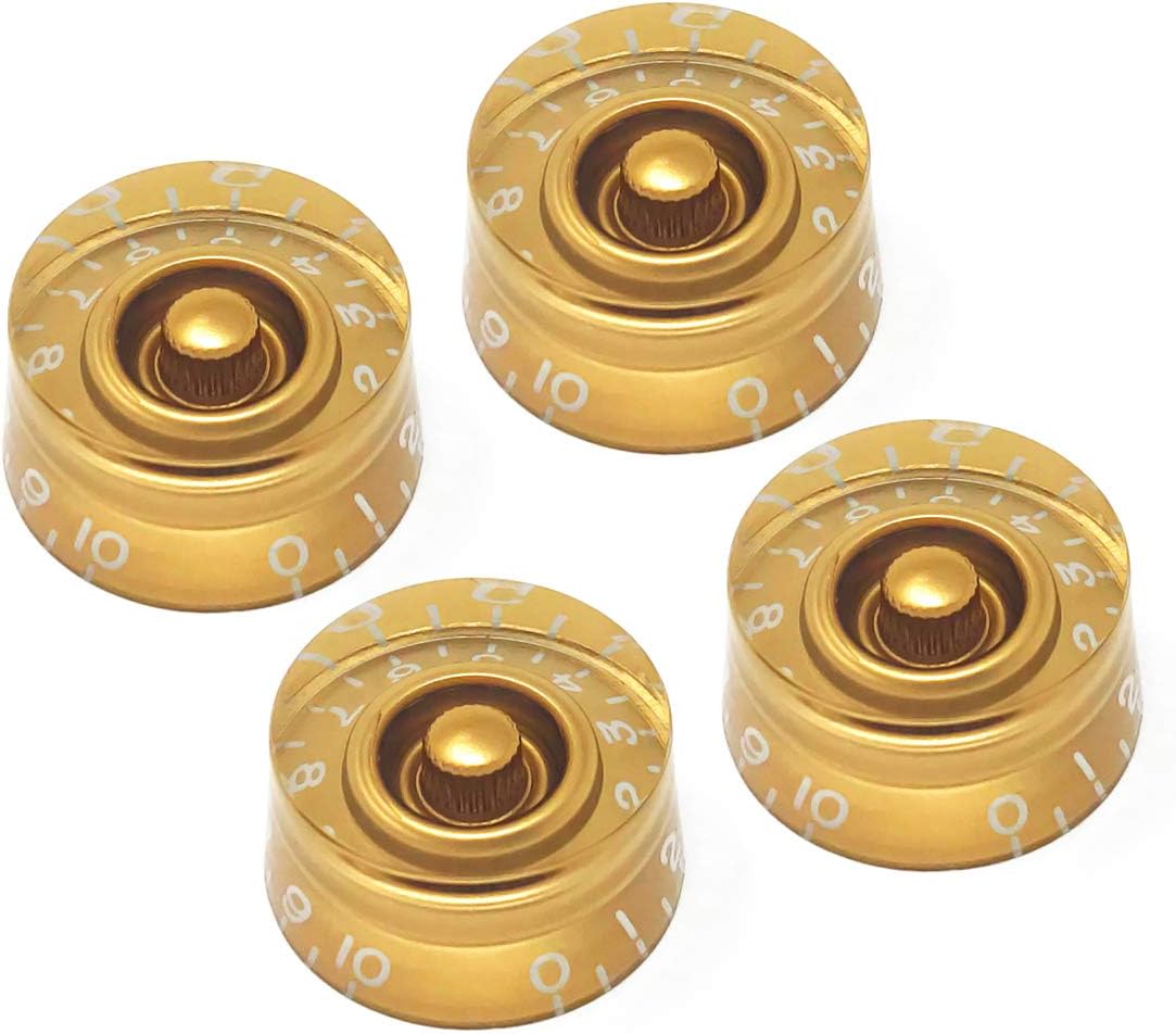Amazon.com: Vintage Forge Gold Speed Knobs Compatible with Epiphone Les ...