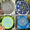 INDIKONB Craft Mirrors Set with Storage Box | Glass Pieces for Lippan ...