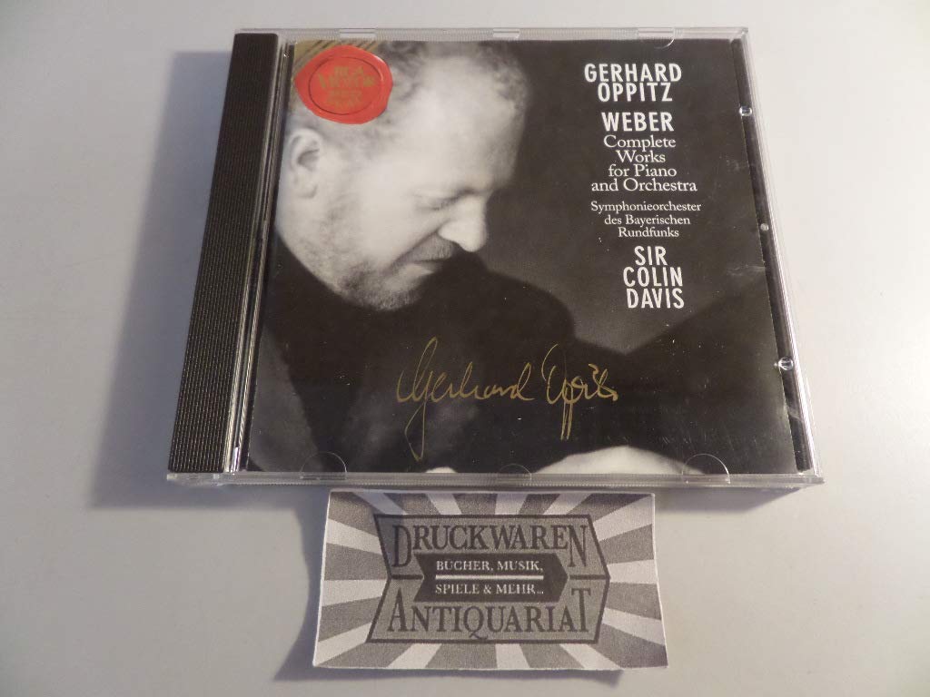 Weber / Oppitz / Davis - Weber: Konzertstuck Op.79 Pno Cons 1 & 2 Etc ...