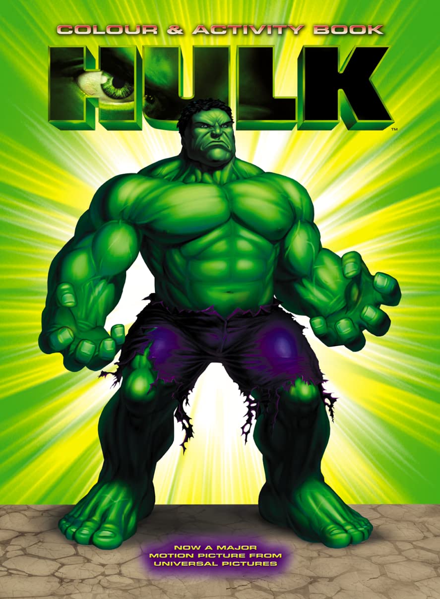 The Hulk: Colouring and Activity Book (Hulk): unknown author ...
