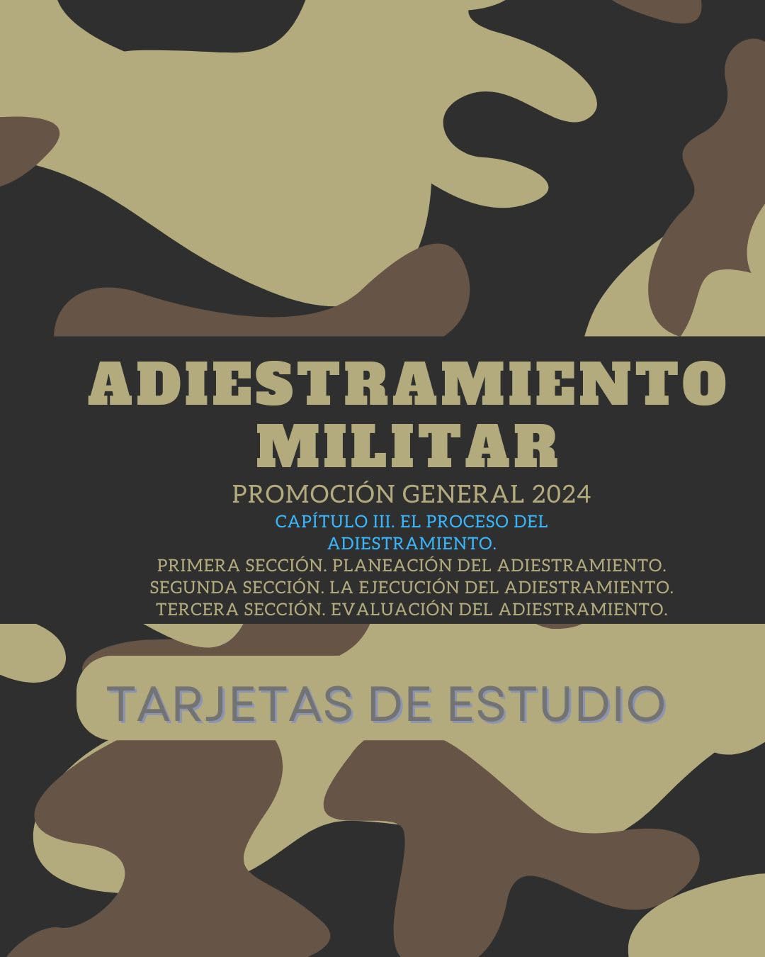 Tarjetas De Estudio Adiestramiento Militar 2024 Ebook Mx Obten Tu